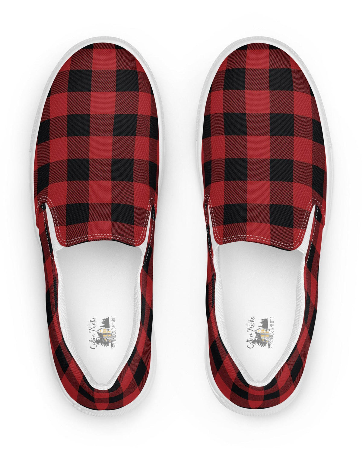 Red Buffalo Check Cabin Kicks Shoes | Farmhouse Is My Style