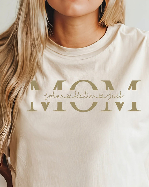 Personalized MOM T-Shirt - Farmhouse Is My Style