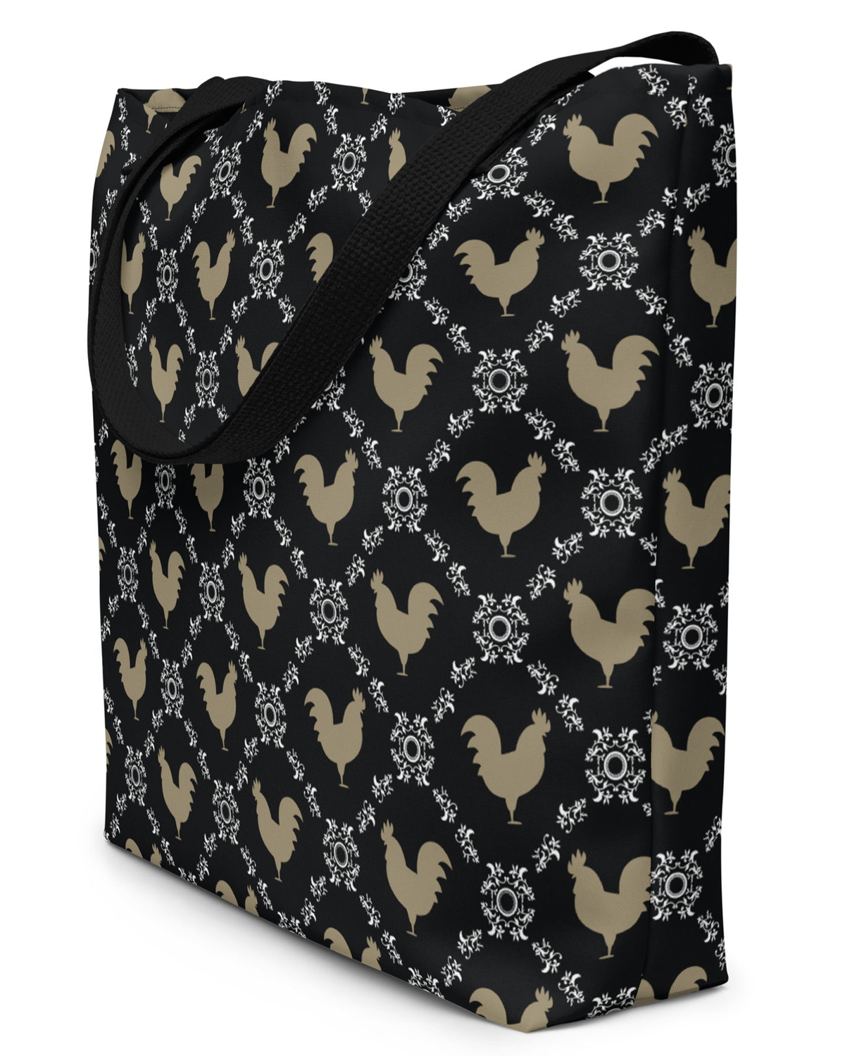 Farmhouse Rooster Open Tote Bag | Farmhouse Is My Style